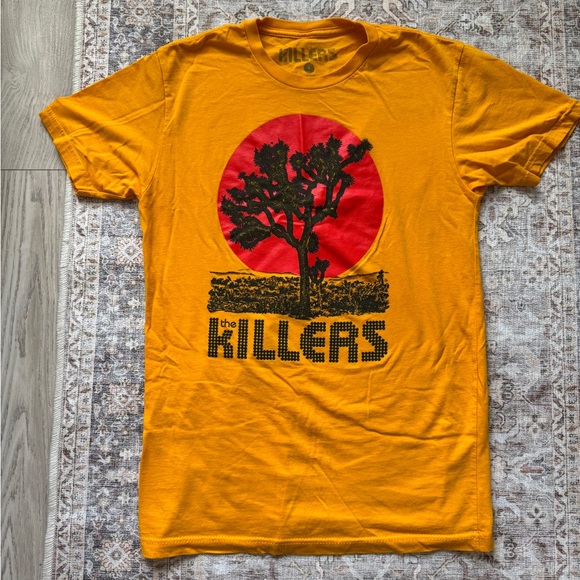 Shirts | The Killers Concert Orange Graphic Tshirt | Poshmark